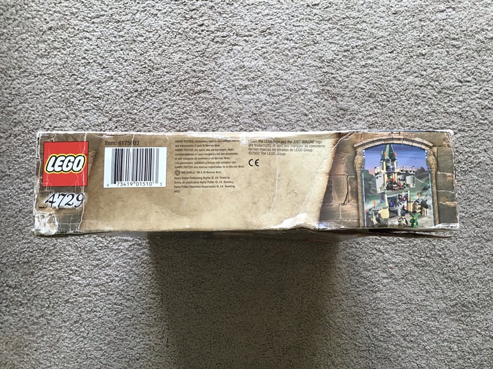 Lego Harry Potter Dumbledore’s Office 4729 Year 2002 Damaged Collector ...