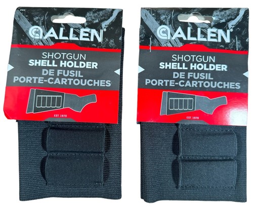 2 Pack Allen Buttstock Shotgun Shell Holder Holds 5 Fits Hunting ...