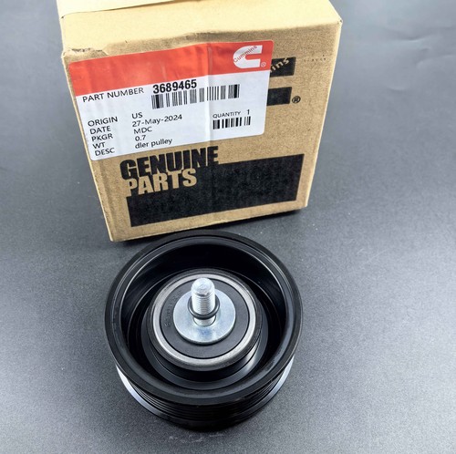 OEM Drive Belt Idler Pulley 3689465 Fits for Cummins ISX15 Engines ...
