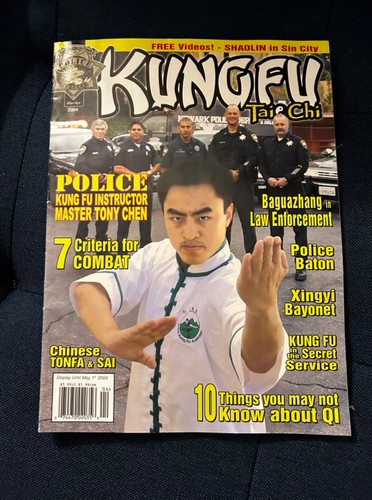 3/04 KUNG FU TAI CHI MAGAZINE TONY CHEN CHINESE TONFA & SAI KARATE ...