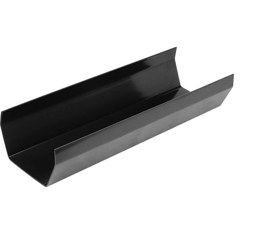 Square Line Guttering White Black or Brown Various Lengths Guttering ...