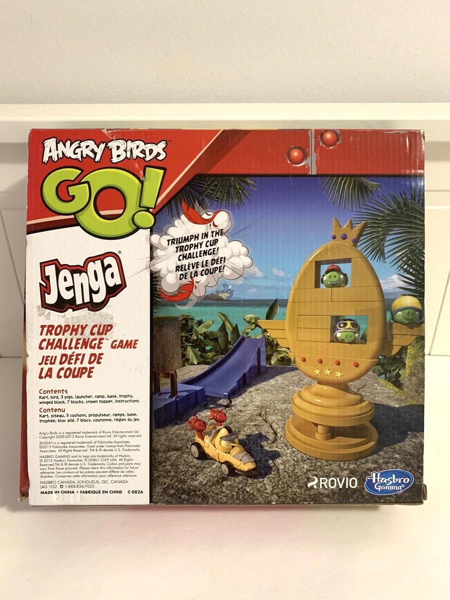 Angry Birds Go Jenga Trophy Cup Challenge Game