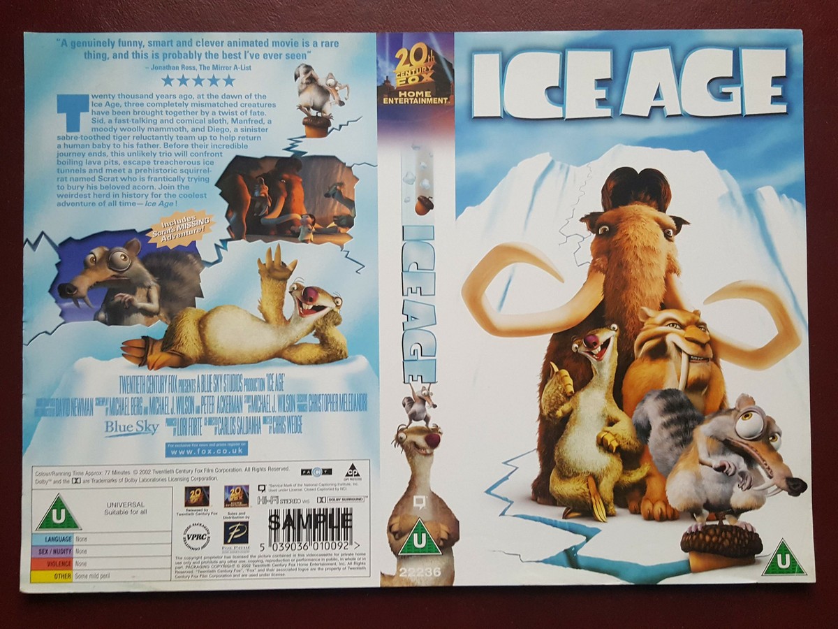 20th Century Fox Ice Ice Age (20th Century Fox, 2002). One Sheet (27"