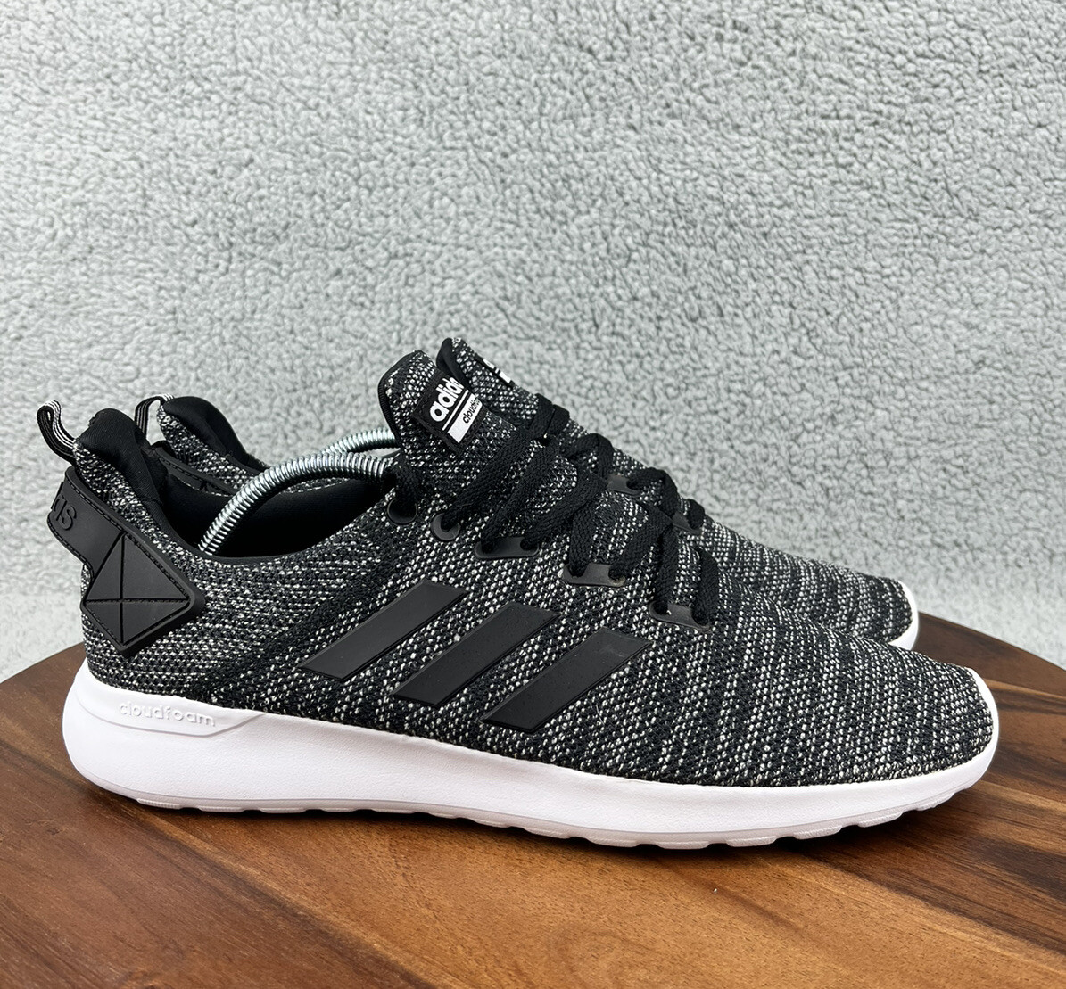 Adidas Men's Lite Racer Running Shoes Black Sneakers … - Gem