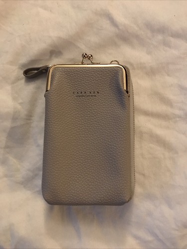 CARR KEN Cell Phone Bag Wallet Clutch Tan | eBay