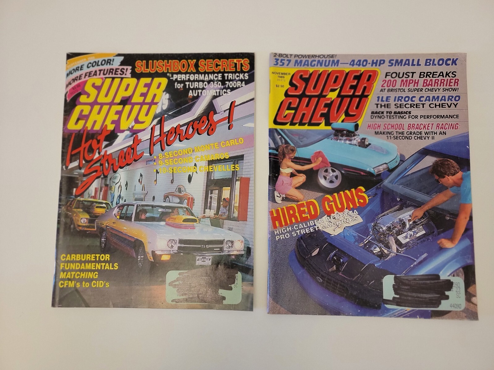 VTG Lot of 13 Super Chevy Magazines 1988, 1989 | eBay