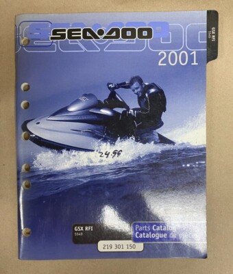 USED 2001 SEA DOO PARTS CATALOG | eBay