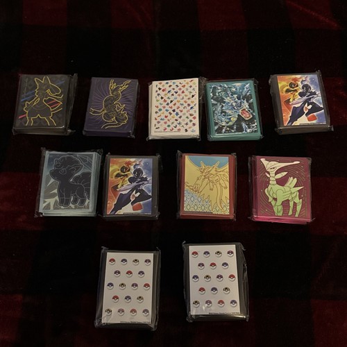Pokemon TCG ETB Card Sleeves - Lot of 11 Sealed | eBay