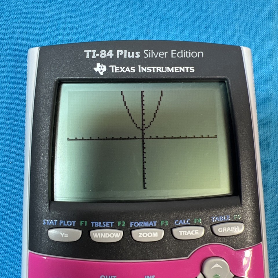 Texas Instruments TI-84 Plus C Silver Edition Color Calculator, Pink W ...