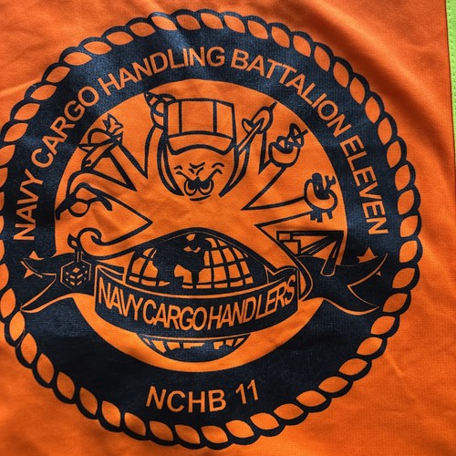 US Navy Cargo Handling Battalion Eleven (NCHB 11) Safety Vest | eBay