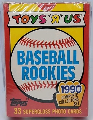 1990 Topps Toys R Us Baseball Rookies Factory Sealed Complete Set Ken ...