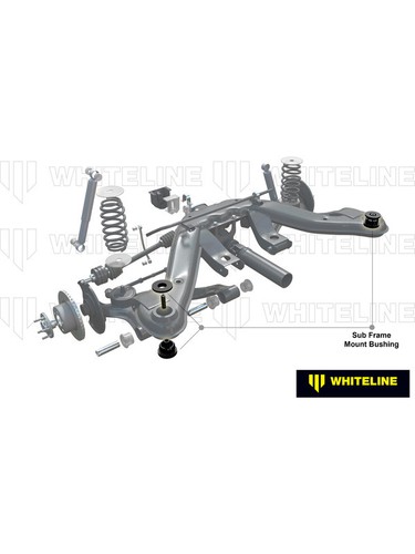 Whiteline Rear Subframe Mount Bushing fits Holden Commodore 5.0 VS i V8 ...