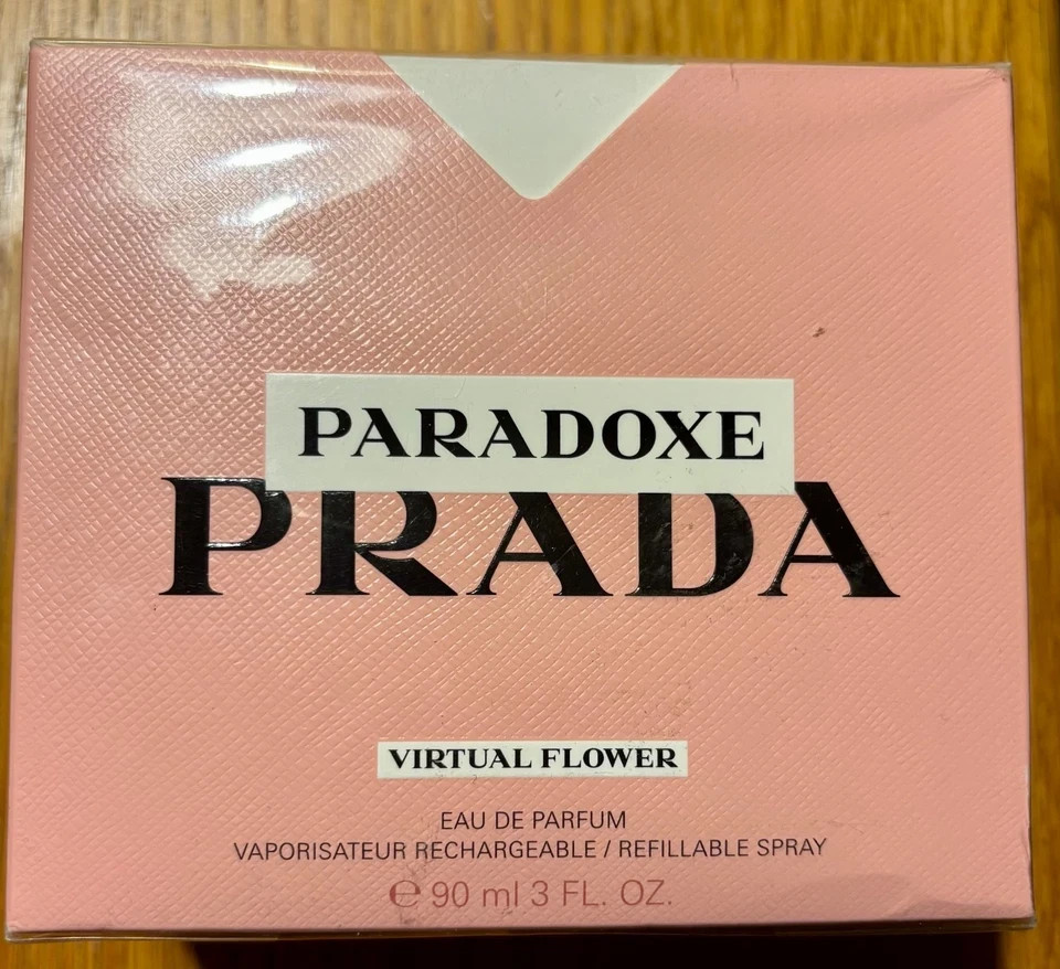 PARADOX PRADA VIRTUAL FLOWER Eau de Parfum Refillable 90ml 3 FL NEW ...