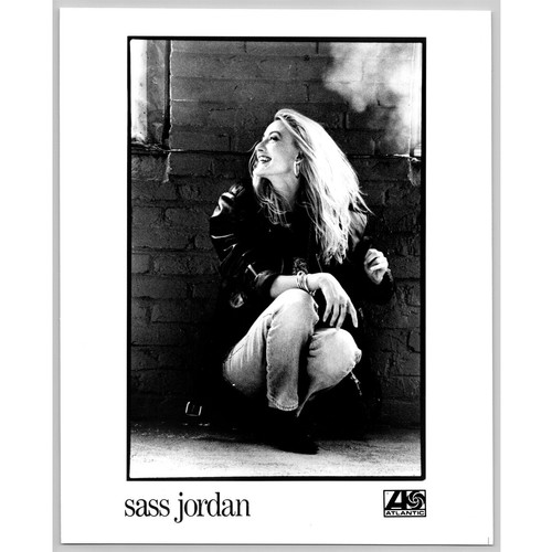 Sass Jordan Canadian Rock Singer Juno Award 80s-90s Glossy Music Press ...