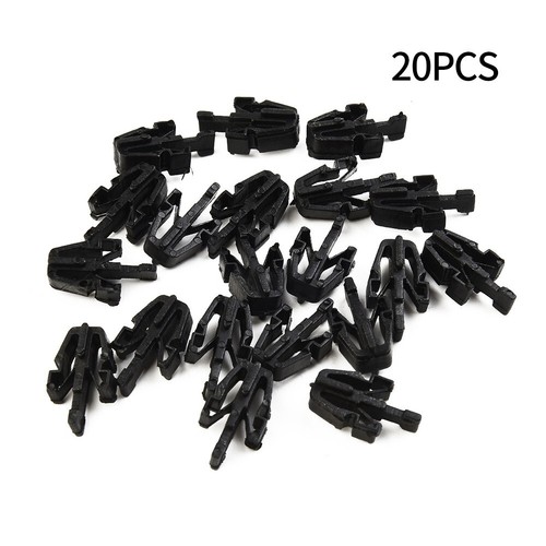 Plastic Grille Retainer Clip 2004-2012 20pcs 21.8mm ABS Black Hot Sale ...