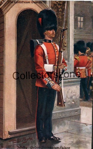 1913 Coldstream Guards Buckingham Palace Postcard Raphael Tuck posted | eBay