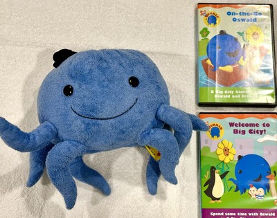 Gund Oswald The Octopus Plush Stuffed Animal Nick Jr. Viacom 2002 And 2 ...