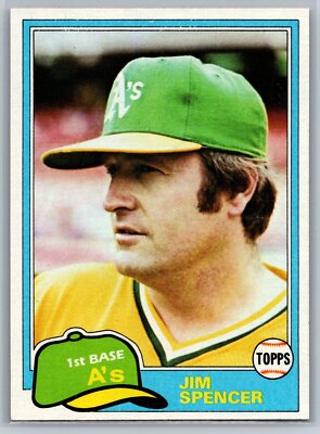 1981 Topps Traded Set Break #832 Jim Spencer Near Mint or Better | eBay