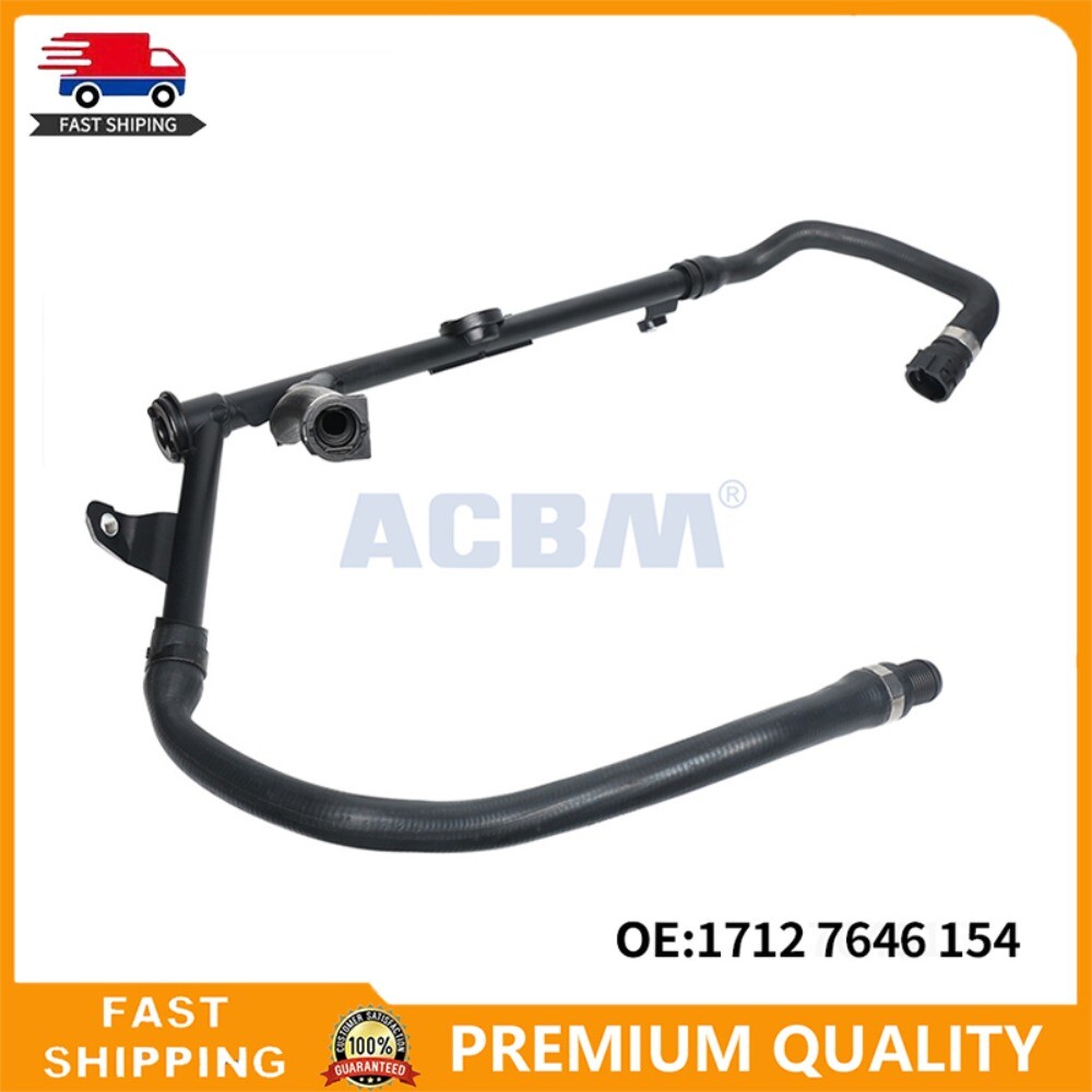 17127646154 Radiator Connection Water Pipe Coolant Liquid Hose For BMW ...
