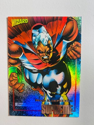 1993 WIZARD #5 SUPREME PROMO NM-MT CARD | eBay