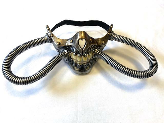 Half Skull Half Gas Mask