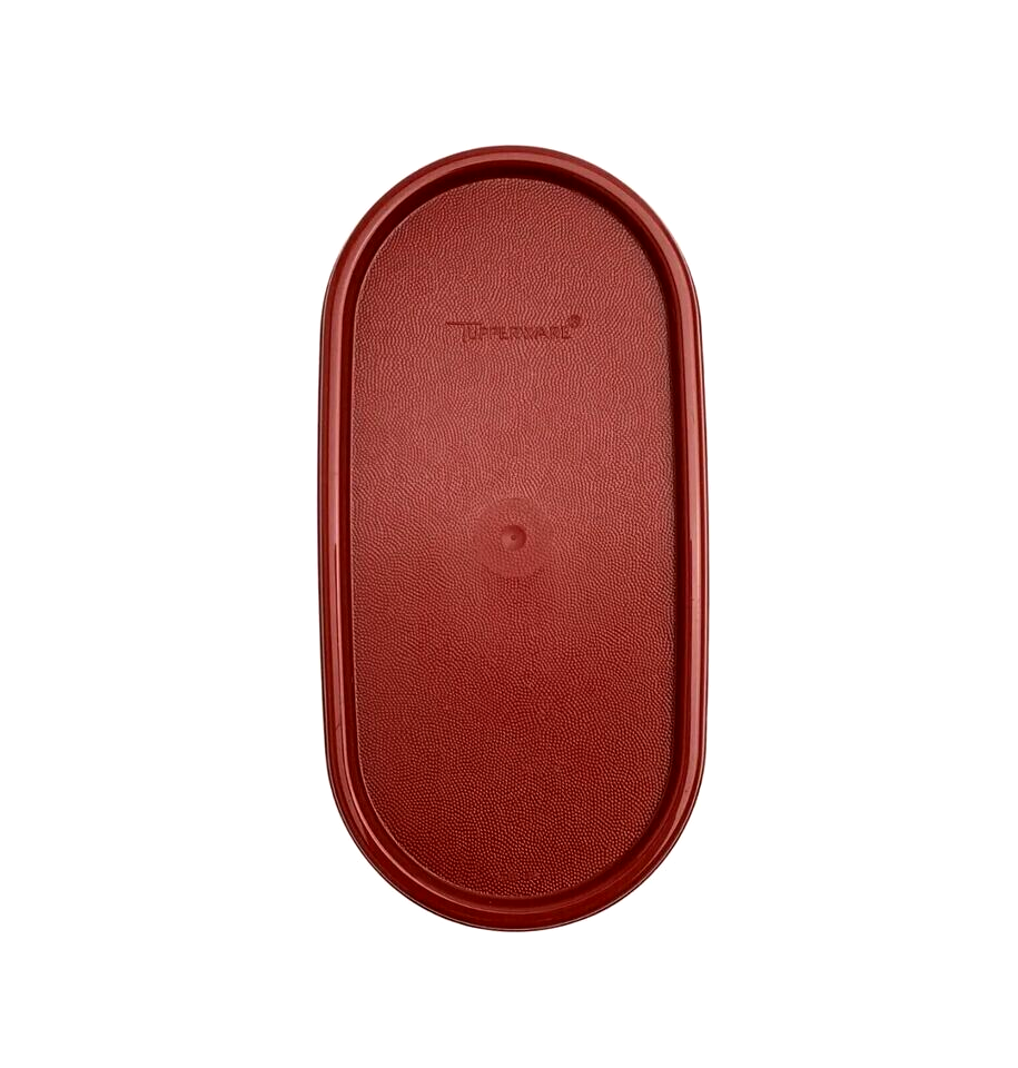 Tupperware Modular Mates Oval Replacement Top Lid Seal #1616 Dark Red ...