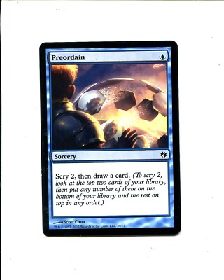 MTG Preordain 24/77 - Duel Decks: Venser vs. Koth/ Common (MP) 2012 | eBay