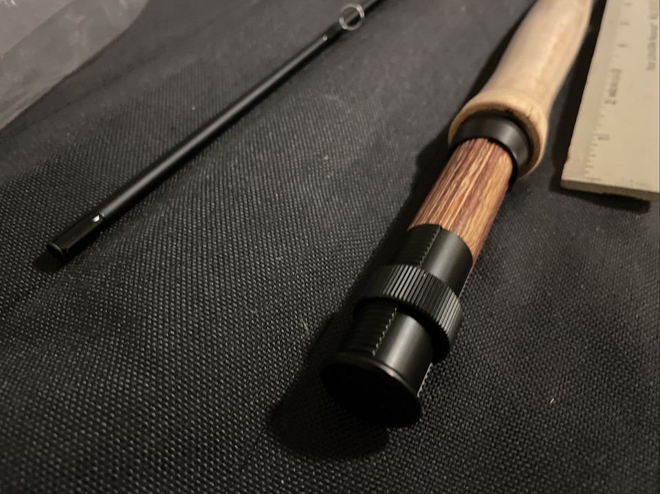 Heritage Fly Rod - 2 Piece 7’ 5wt Medium Fast Wood Reel Seat New | eBay