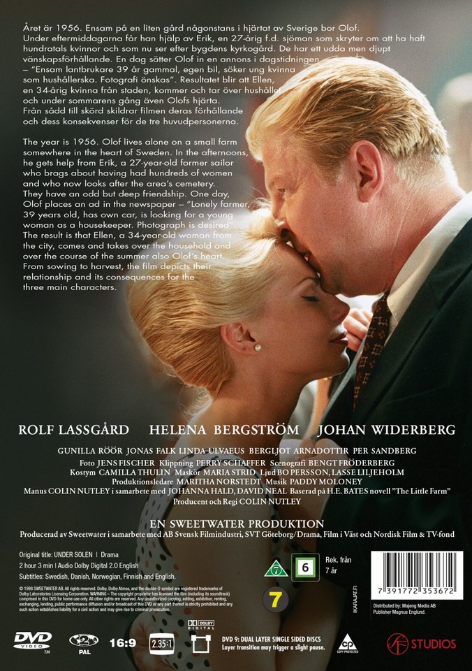 Under solen (Under the Sun 1998) Swedish DVD English subtitles | eBay