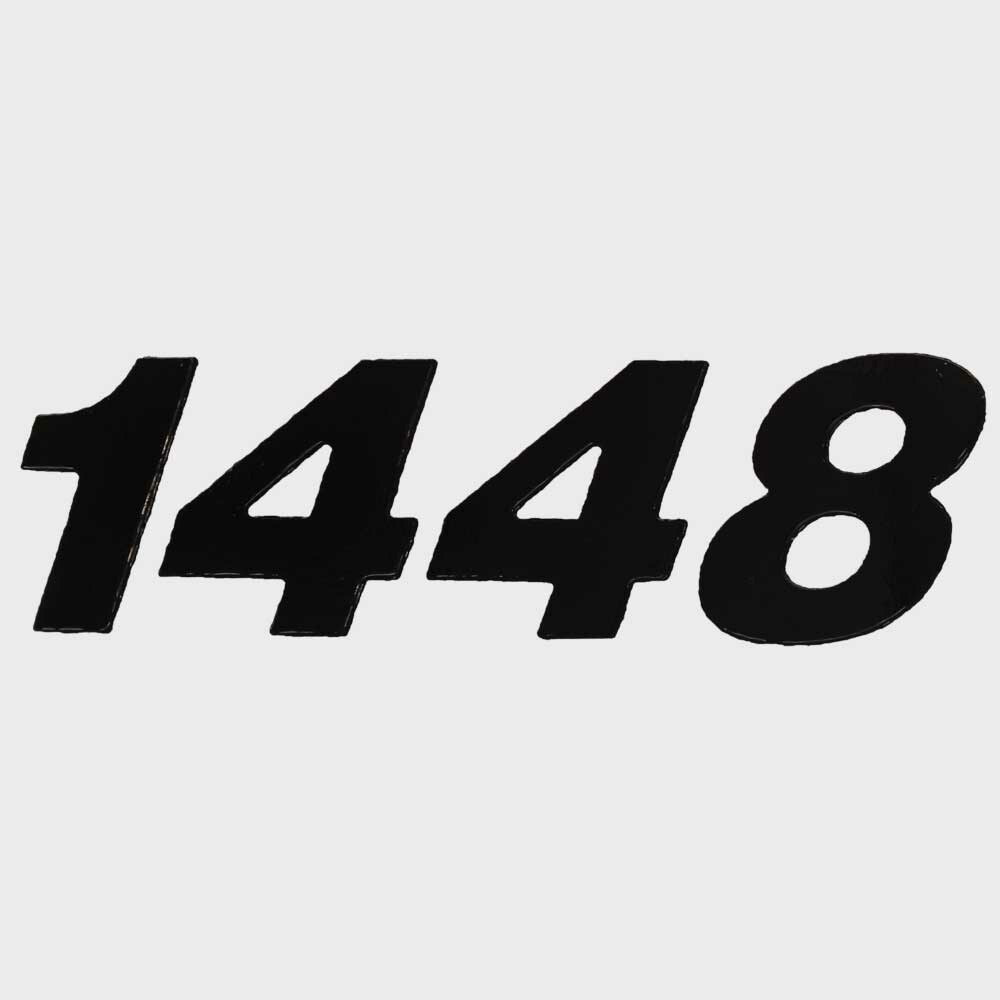 Tracker Boat 1448 Decal Sticker 48773 | Black 3 x 1 Inch | eBay