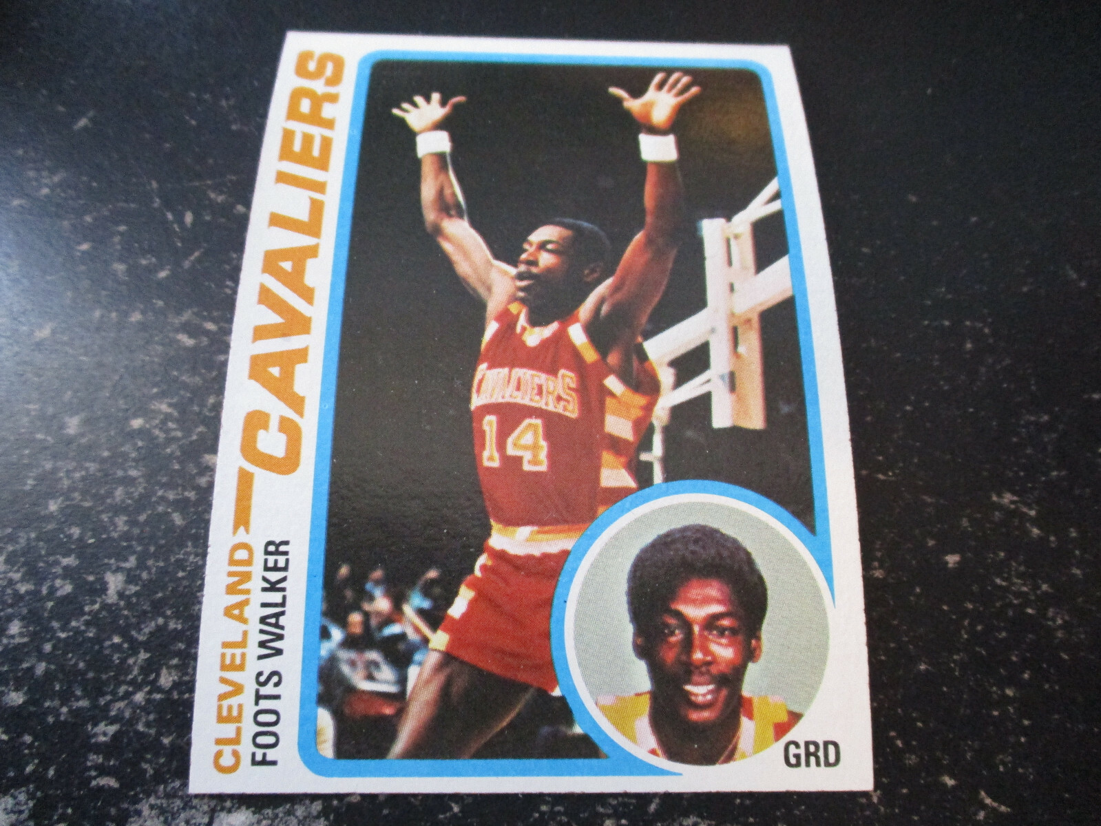 foots walker (cleveland cavaliers - g) 1978/79 TOPPS card #127 nr/mint ...