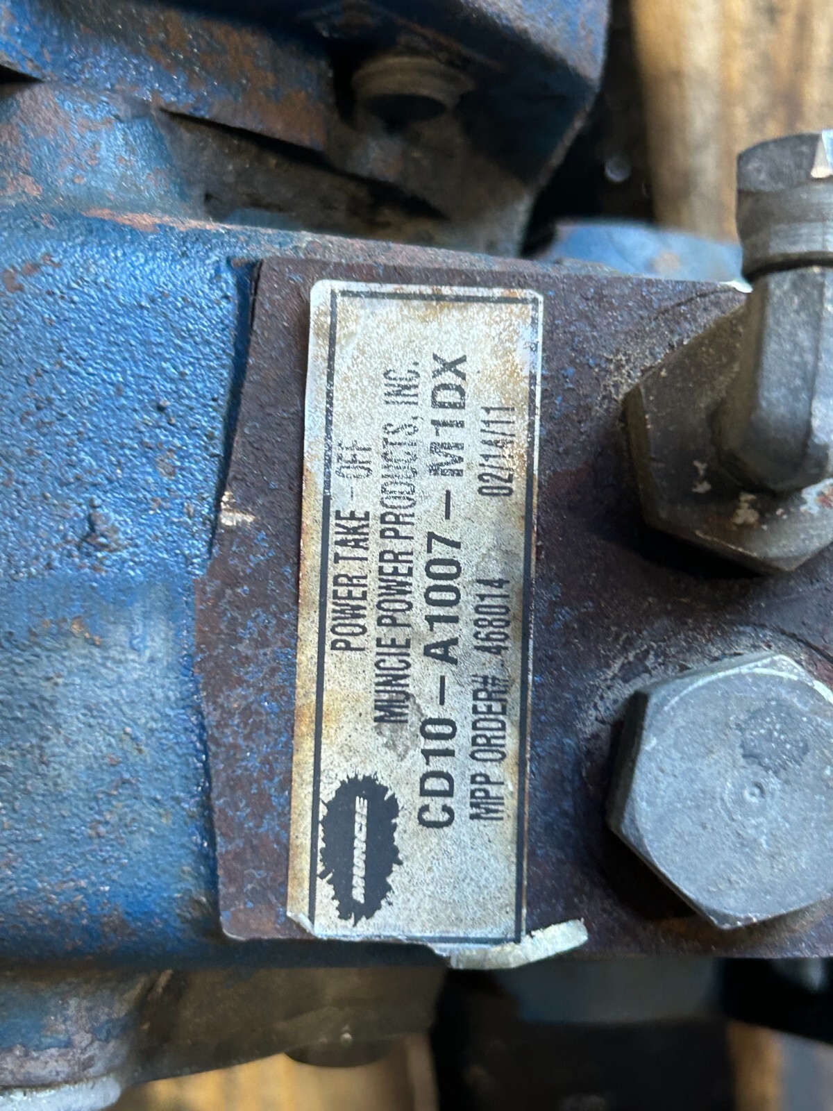 CD10-A1007-M1DX MUNCIE CD10 SERIES POWER TAKE-OFF for sale online | eBay