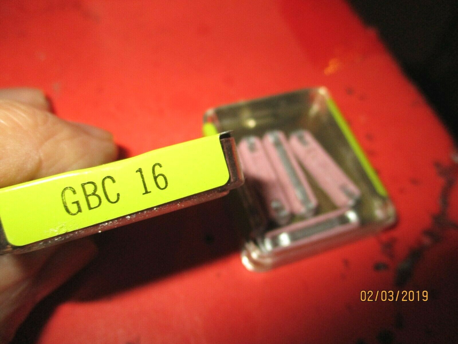 GBC-16 Fuse-Ceramic-RED- LOT OF 10--LITTELFUSE- MADE IN GREAT BRITAIN ...