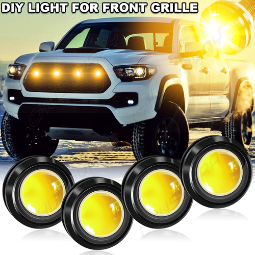 Raptor SVT Style Amber Front Grille Mark light For Chevrolet Tornado ...