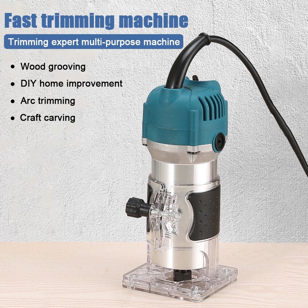 1200W Electric Hand Trimmer Palm Router Laminate Woodworking Laminator ...