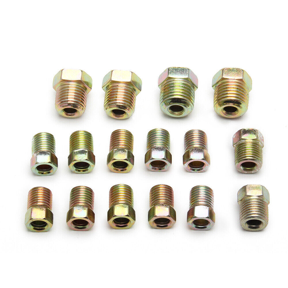 Brake Pipe Copper Line 25ft Joiner Male Female Nuts Ends Tubing Joint ...