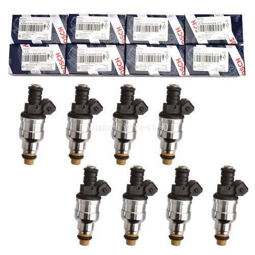 8x Bosch EV1 Fuel Injectors For GM LT1 LS1 LS6 Ford Mustang SOHC DOHC ...