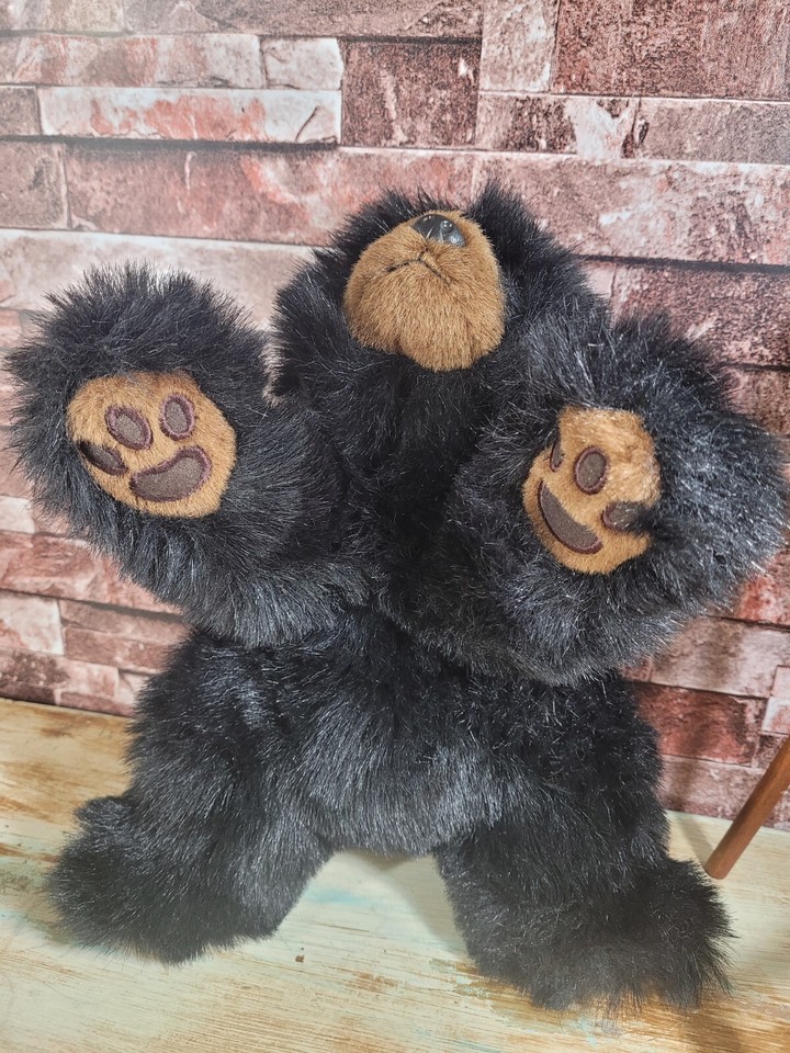 Ty Classic Plush "Baby Paws" Black Bear Cub Lovey 10" 1996 Stuffie | eBay