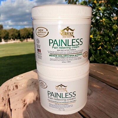 USA SELLER 2 Eternal Painless Pain Relieving Cream 4 fl oz ea New ...
