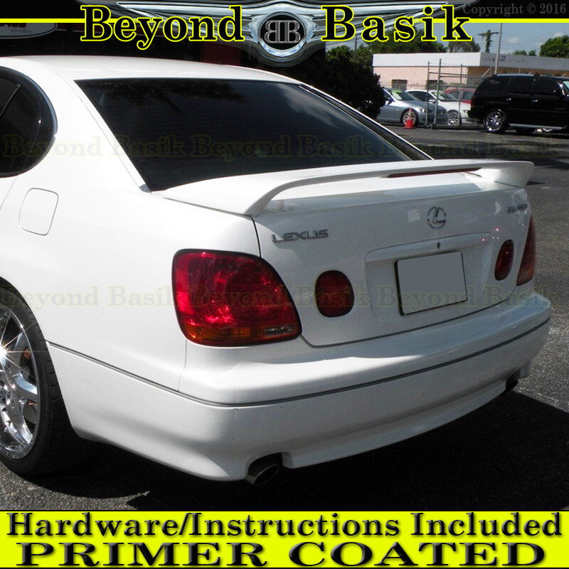 1998-2005 Lexus GS300 GS400 GS430 Factory Style Rear Trunk Spoiler W/L ...