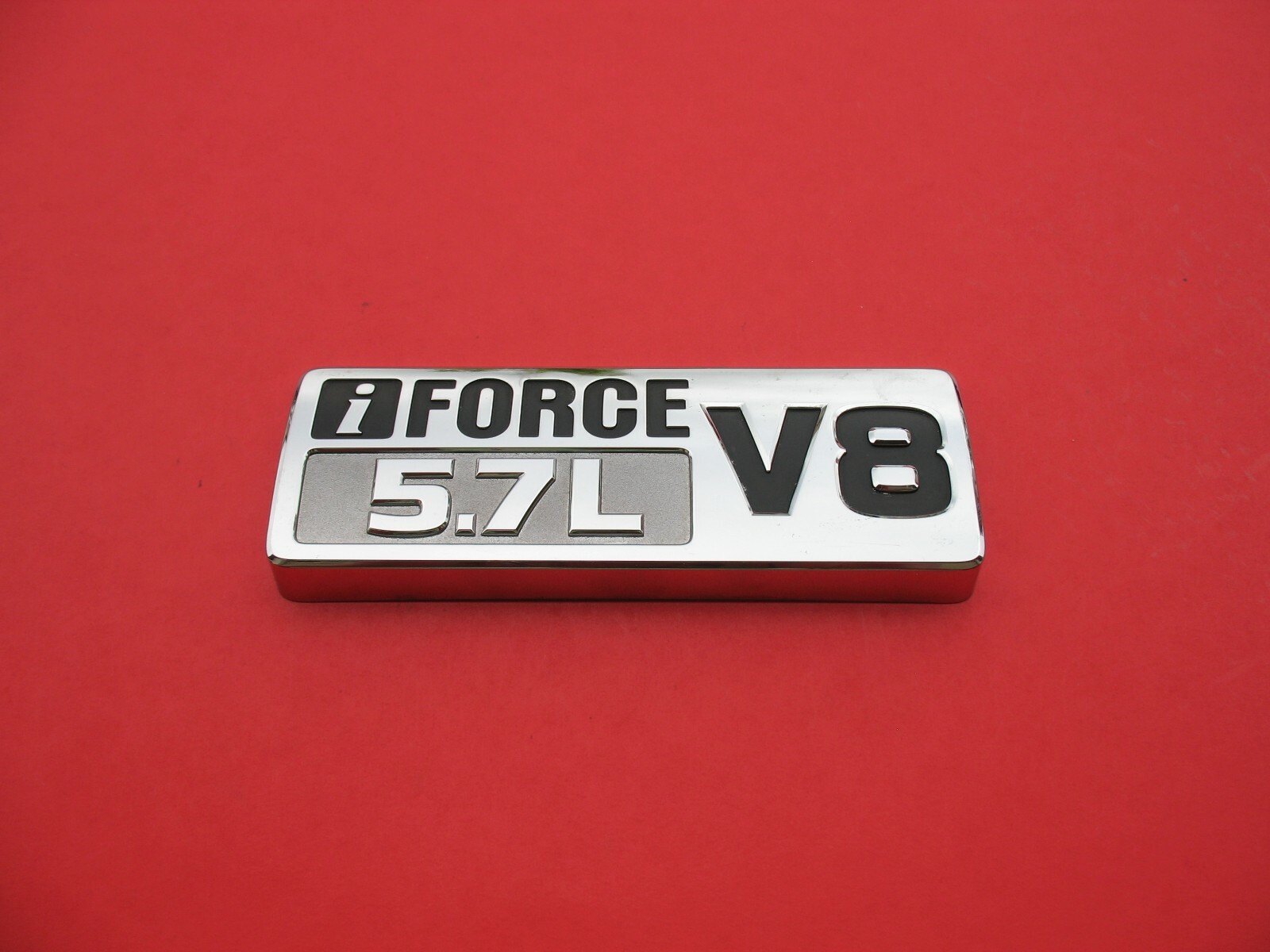 TOYOTA TUNDRA SEQUOIA IFORCE V8 5.7 L EMBLEM LOGO BADGE SIGN SYMBOL ...