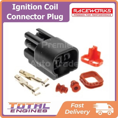 Raceworks Ignition Coil Connector Plug fits Ford Tickford TL 50 T3 5.6L ...