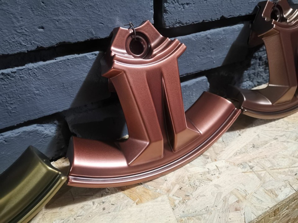 MATTE DENIM METALLIC COPPER powder coating (FIT TRIBO), 1Lb/450g | eBay