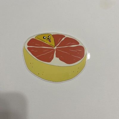 Adventure Time Sticker Jake In A Fruit Cute Pop Culture Cartoon Network ...