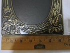 Vintage Brass Metal Creeping Plants Design Oval photos Frame 8.5x6.5 ...