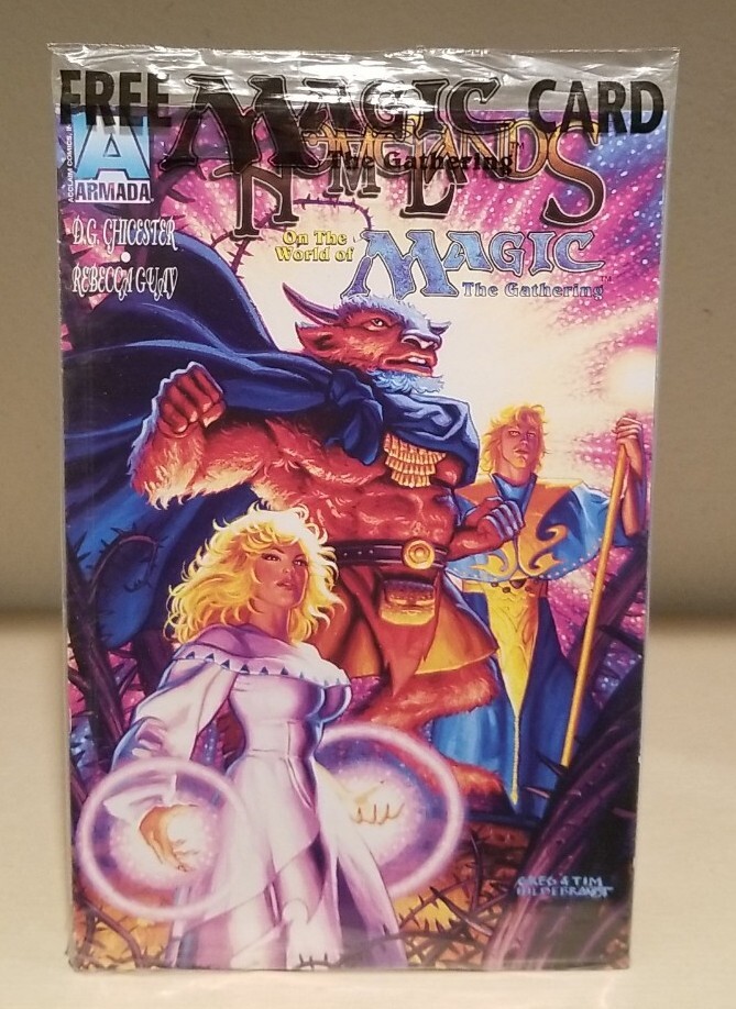 Magic The Gathering Homelands Comic Armada NM+ (No Card Included) | eBay