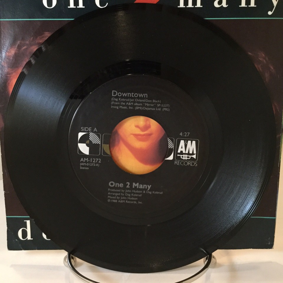 ONE 2 MANY Downtown / Welcome To My City 45 MINT UNPLAYED 1988 | eBay