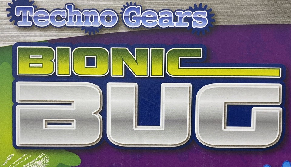 Techno Gears Bionic Bug Construction Set Moves 80 Pcs Age 6+ Learning ...