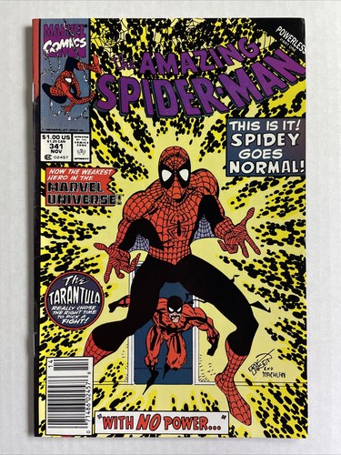 Amazing Spider-Man 341 F+ 1990 Marvel Comics Eric Larson | eBay