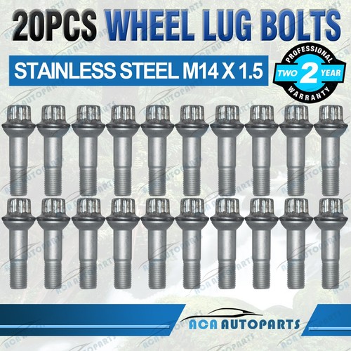 20x Wheel Lug Bolts for Mercedes W164 W166 ML280 ML300 350 ML400 ML500 ...